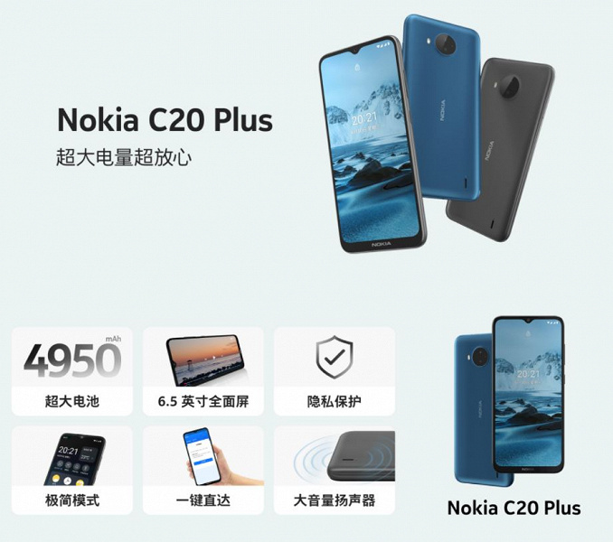Представлений недорогий смартфон Nokia C20 Plus - ВСВІТІ